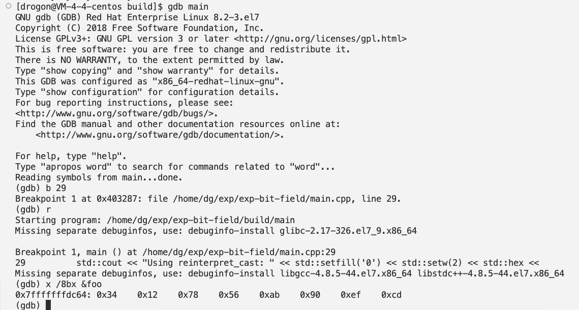 C++位域（bit-field）简介
